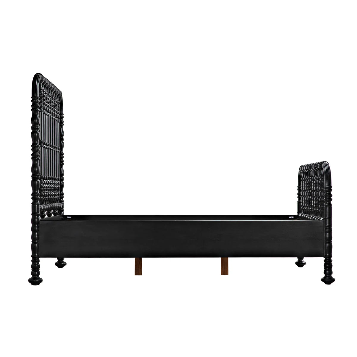 black wood spindle bed queen – Lauren Liess